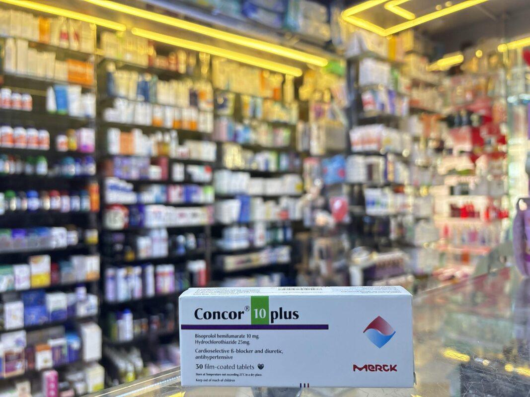 CONCOR PLUS 10/25MG 30 TABS - TourCare Pharmacy